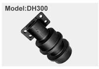 China Doosan DH300 30T Excavator Top Roller Carrier Roller Excavator Parts for sale