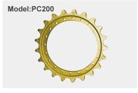 China PC200 Digger Sprockets Excavator Track Parts Minimal Maintenance for sale