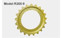 China Hyundai R265-9 Excavator Sprocket Replacement Superior Hardness for sale