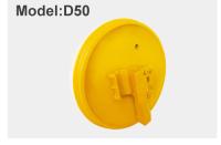 China Komatsu D50 Mini Excavator Idlers Excavator Track Parts High Stability for sale