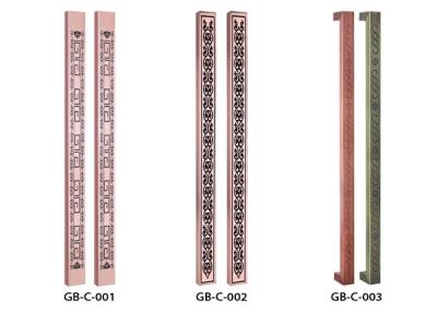 China Polished SS304 Stainless Steel Tube Handles For Wooden Or Glass Door for sale