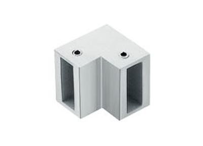 China Stainless Steel Shower Glass Clamps Anti - Rust Long Lifespan Zinc Alloy Material for sale