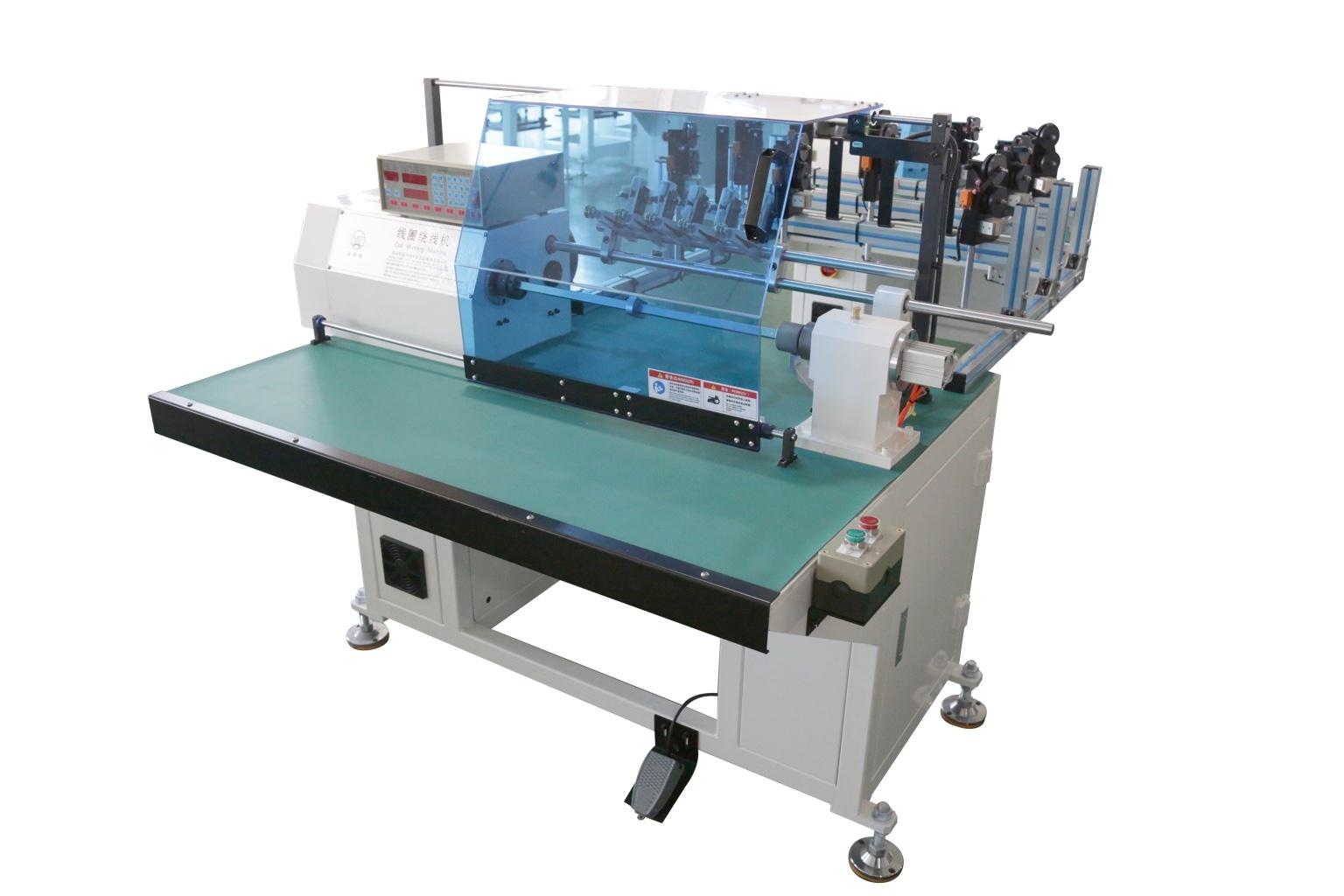 Representative SMT R160 coil winding machine in the supplied equipment photograph