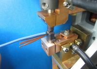 China Electric Motor Stator Lead Wire Tube Automatic Fusing Machine ISO / SGS  Audit for sale