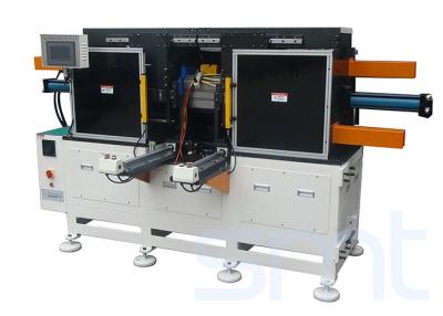 China Horizontal Type Long Stack Length Pump Stator Coil Pre - Forming Machine Big Power for sale