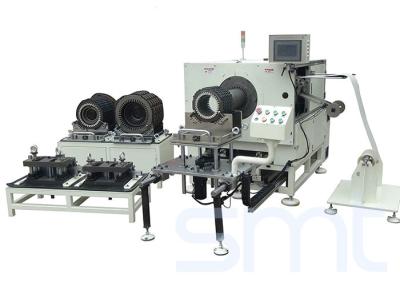 China Horizontal Stator Paper Inserting Machine 3 - 10mm Edge Folded Low Noise for sale
