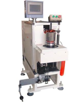 China Small Motor Automatic Stator Wire Coil Winding Inserting Lacing Machine SMT - DB160 for sale
