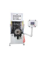 China Economic Flip Double Side Stator Lacing Machine, 4 Axis Servo Auto Flipping Dual Needle Coil Tying Machine, Stack Height 15–120mm For Small Household & Agricultural Motor Stator Manufacturing for sale