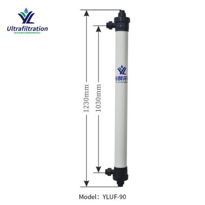 China PVC Ultrafiltration UF Filter Membrane 90 0440 4046 Water Filter Machine for Industrial Water for sale