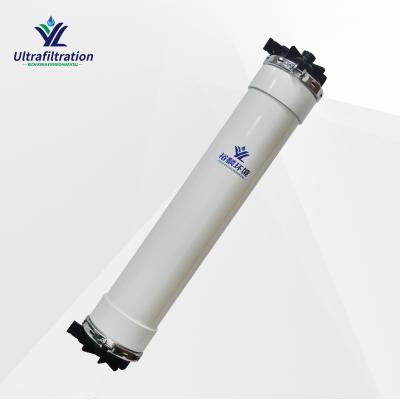 China RK Water Purifier Equipment 0.01 Micron Hollow Fiber UF Membrane PVC Drink Water Filtration UF250 for sale
