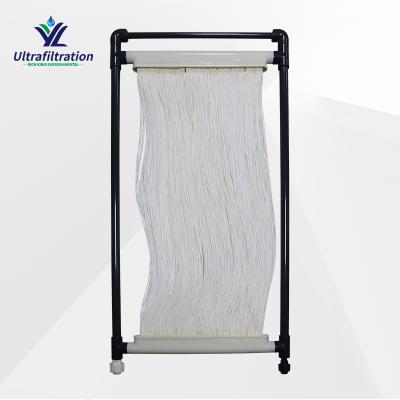 China MBR Sewage Purification Fiber Well Membrane UF Filter Submerged Hollow PVDF for Sea Water Treatment and Water Filtration for sale