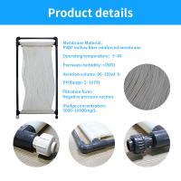 China MBR Sewage Purification Fiber Well Membrane UF Filter Submerged Hollow PVDF for Sea Water Treatment and Water Filtration for sale