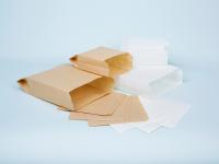 China Recyclable Pinch Bottom Kraft Paper Food Bag Greaseproof Paper Takeaway Bag Packaging for sale