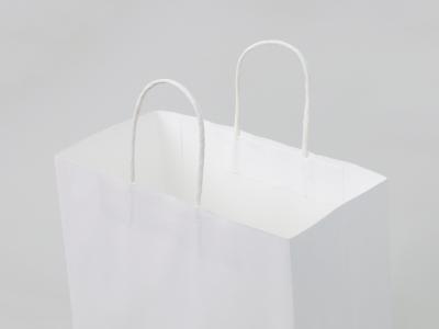 China Brown Kraft Fast Food Paper Bag Twisted Handle Paper Takeaway Bags for sale