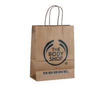 China Eco Friendly Kraft Paper Twisted Handle Shopping Carrier Bag With Logo Printed for sale