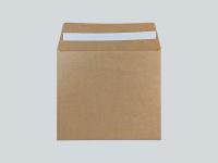 China Self Adhesive Ecommerce Bags Pointed Bottom Kraft Paper Courier Bag For Express Delivery for sale