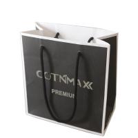 China Recycled Handmade Paper Bags Jewelry Packaging Kraft Paper Shopping Bag With Handle for sale