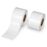 China 80mm Continuous Direct Thermal Labels Lineless Glossy Printer Shipping Label Paper for sale