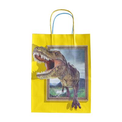 China Custom Printed Eco-Friendly Recyclable Kraft Paper Bags Luxury Style Takeaway Food & Shopping for sale