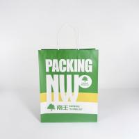 China Premium Quality J-Cut Paper Bags in Large Stock Available With All Kinds of Customizations for sale