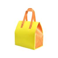China Custom Food Coffee Delivery Packaging Non-Woven Disposable Self-Adhesive Portable Takeaway Bag for sale