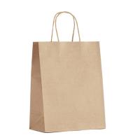 China Custom Takeout Grocery Paper Bags With Handles Recyclable Paper Party Gift Paper Bags for sale
