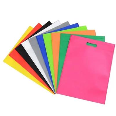 China Reusable Grocery Tote Recycled pp Nonwoven Bags Laminated Non Woven Fabric Shopping Bag for sale
