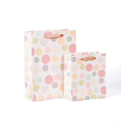 China Eco-Friendly Cardboard Packaging Bags With Handles For Shoes And Clothing for sale