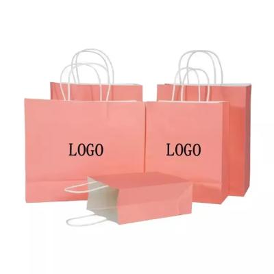 China Custom Printed Recyclable Eco Friendly Food Packaging Cheap Kraft Paper Coffee Bag With Handle for sale