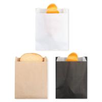 China Pinch Bottom Paper Bag Bread Cookies Bakery Store Handling Ideal Fresh Perfect Bread Bag for sale