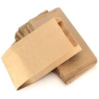 China Pinch Bottom Paper Bags Small Flat Party Favor Bag for Bakery Cookies Sandwich Soap Packing Grease Proof V Bottom for sale