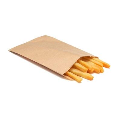 China Food Grade Custom Printed Pinch Bottom Paper Bags Hot Dog Sandwich Packaging Brown White Kraft Paper Bag for sale
