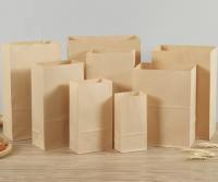 China Customized takeout fast food paper bags, shopping bags, gift packaging, offset printing, recyclable kraft paper bags for sale