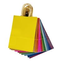 China Recyclable Cake Packing Shopping Retail Gift Personnalised  Handles Kraft Paper Bag for sale