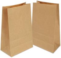 China Free Sample Custom Logo Printed Brown Kraft Paper Bag With Handles For Party Recycled Grocery Shopping Packaging for sale