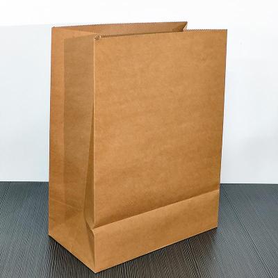 China Kraft Paper Woven Bag Large Express White Paper Plastic Composite Food Waterproof Printing Bag for sale