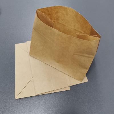 China Custom Logo Printed Brown Kraft Paper Bag With Handles For Party Recycled Grocery Shopping Packaging for sale