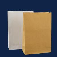 China For Food Grade Kraft Paper Bag Recycled Brown Paper Bag With Logo Printed Kraft Paper Bag for sale