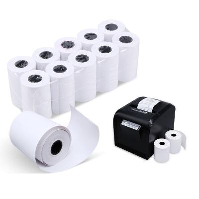 China Factory Wholesale 80 mm Till Roll Thermal Receipt Paper Thermal Pos Bill Thermal Rolls 80X80 Cashier Paper Roll for sale