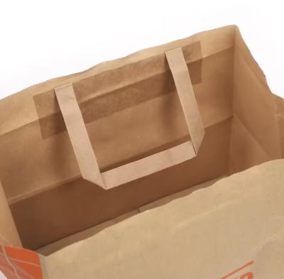 China Wholesale brown kraft paper bags accept custom printing, including inventory gift bags, fast food take-away bags, twisted handle shopping bags for sale
