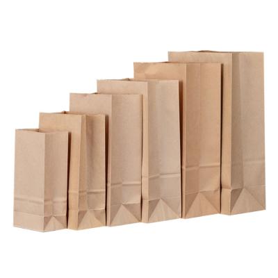 China Eco-Friendly Food Grade SOS Custom Restaurant White Kraft Paper Bags for sale