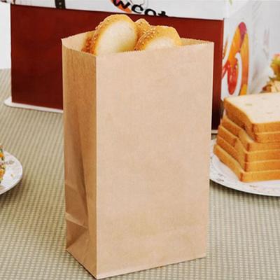 China 8-Color Flexo Printed SOS Bag Recyclable Food Grade Material Brown Kraft Paper Bag for sale