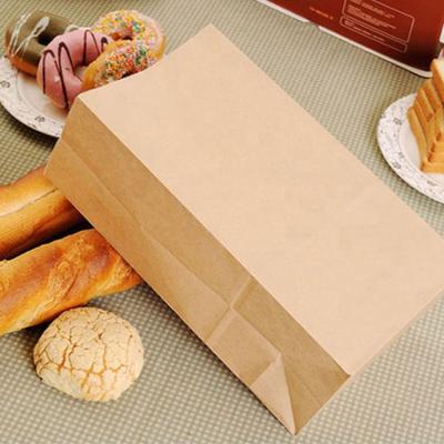 China Free Custom Logo Printing Size Kraft Paper Food Carrier Bag For Restaurant for sale