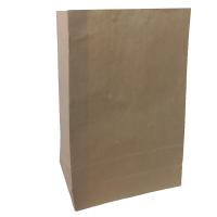 China Custom Recyclable Kraft Paper Bags Cotton Rope Handles Flexographic Printing Matt Lamination Custom Logo For Grocery Business for sale