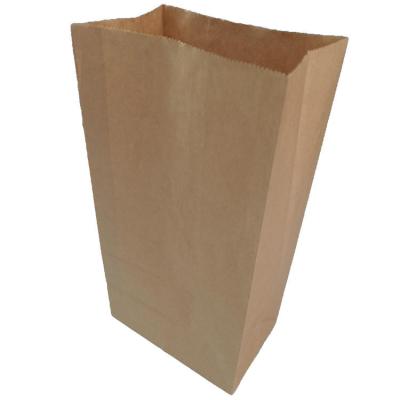 China Custom Print Bbq Chicken Hot Dog Snacks Take Out Kraft Paper Bag Take Away Sos Kraft Paper Lunch Bags for sale