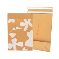 China Custom Eco Friendly Paper Mailer Bags For E-Commerce Shipping Biodegradable Kraft Paper Courier Bag Manufacturer for sale