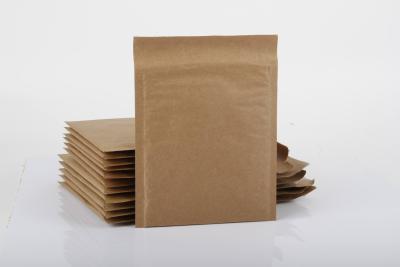 China Biodegradable Recycled Kraft Paper Mailing Bags Environmentally Friendly Cushion Paper Bags for sale