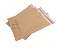 China Clothing Kraft Paper Bag 100% Recyclable Paper Mailer Kraft Paper Shipping Bags for sale