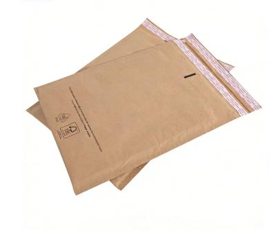 China Clothing Kraft Paper Bag 100% Recyclable Paper Mailer Kraft Paper Shipping Bags for sale
