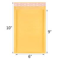 China Custom Logo Kraft Bubble Mailer Shipping Envelope In-Stock Eco-Friendly Paper Bag Packaging Mailing Bag for sale